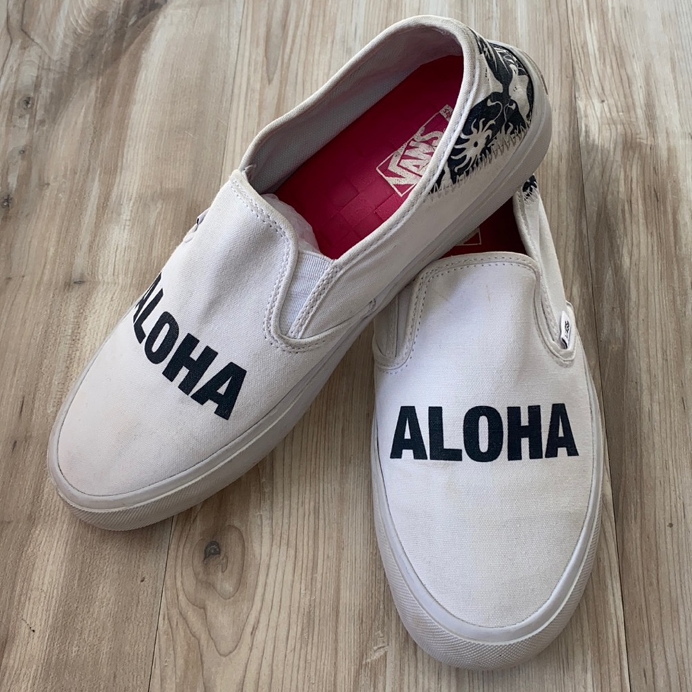 Vans Aloha Hawaii Limited Edition Surf Sliders Shoes … - Gem